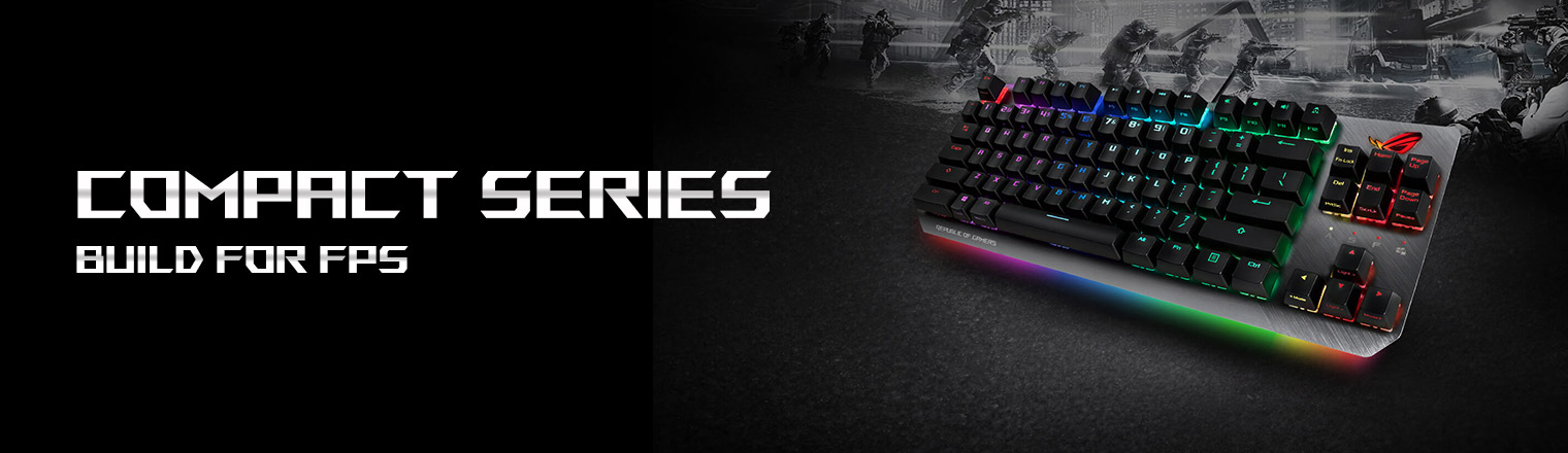 Compact | Gaming Keyboards｜ROG - Republic of Gamers｜ROG USA